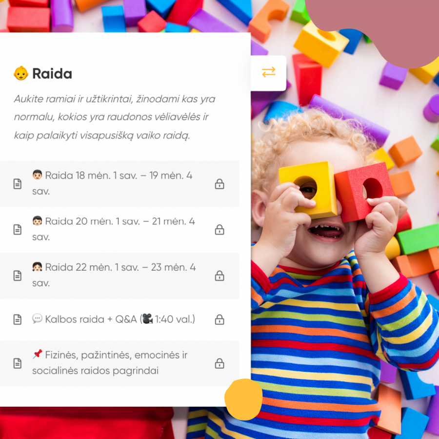 1,5 - 2 Metų Vaikas | 1,5 - 2 Metų Vaiko Raida | Rinkinys Tėvams