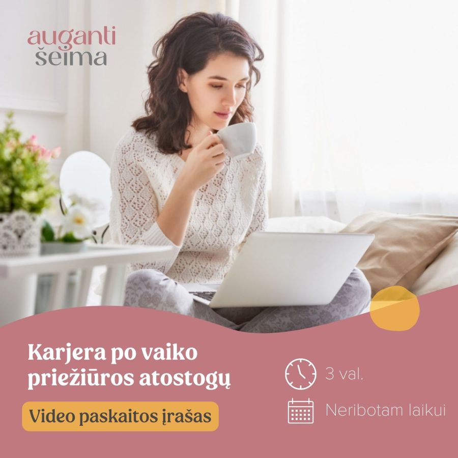 🎥 Karjera po vaiko priežiūros atostogų - augantiseima.lt
